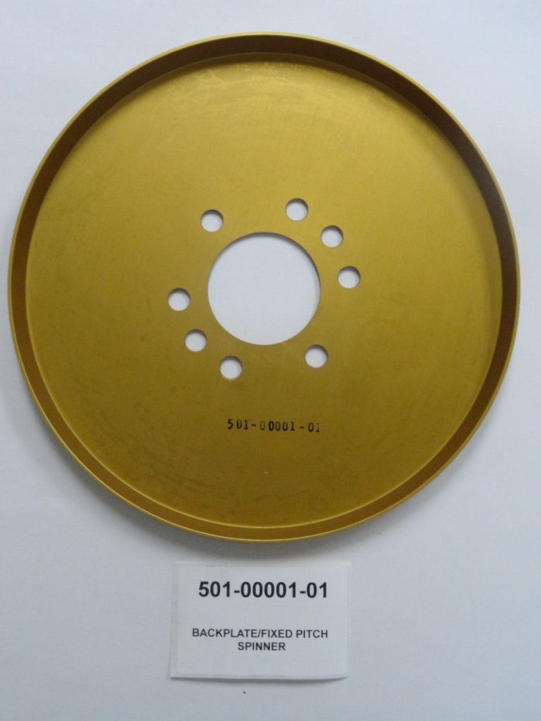 Backplate - Fixed Pitch Spinner 501-00001-01 - Advanced Aero Components