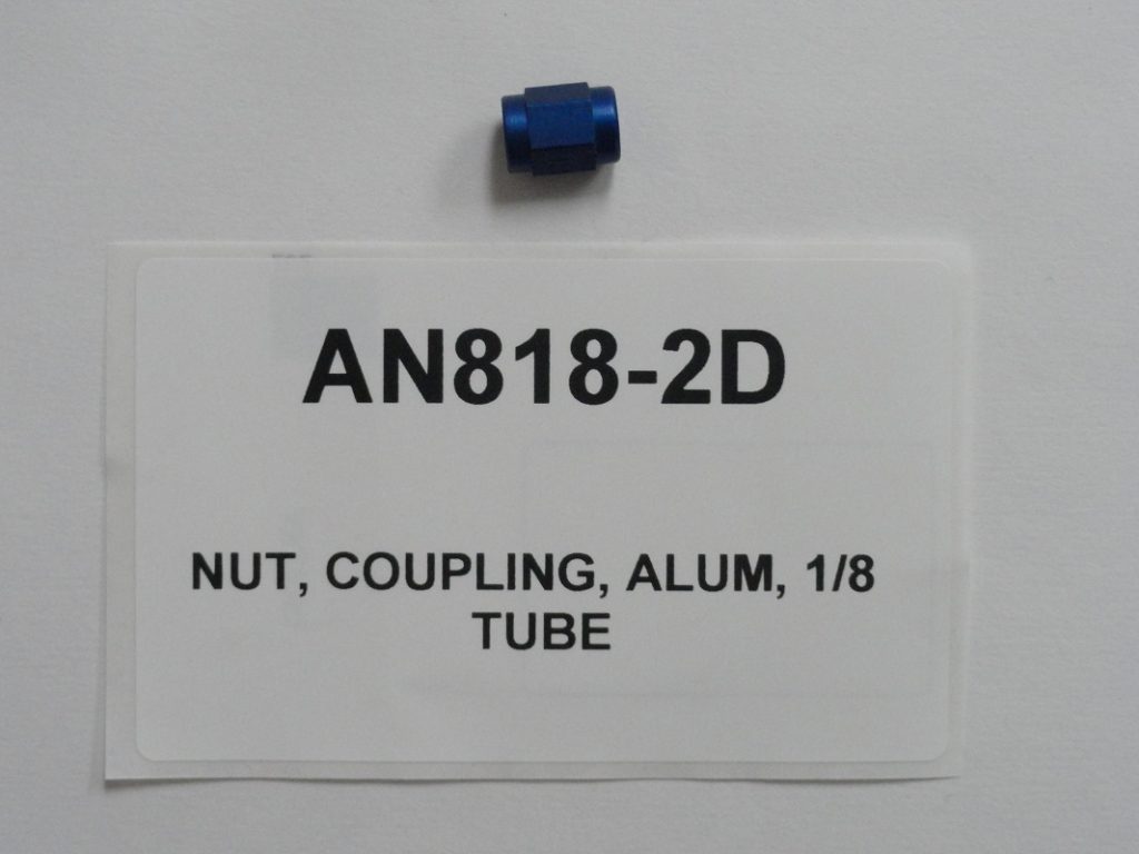 Aluminum Cap 1/4 Tube AN929-4D - Advanced Aero Components