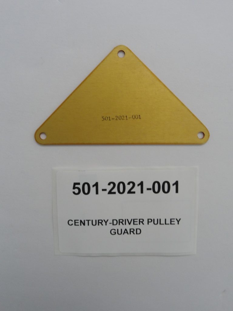Century-Driver Pulley Guard 501-2021-001 - Advanced Aero Components