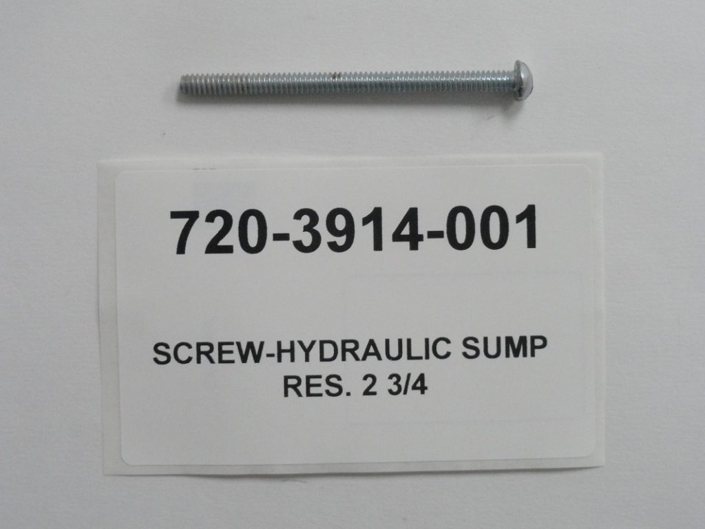 Hydraulic Sump Res. Screw, 2 3/4 720-3914-001 - Advanced Aero Components