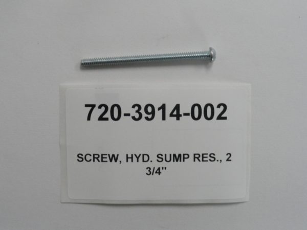 Hyd. Sump Res. Screw, 2 3/4" 720-3914-002 - Advanced Aero Components