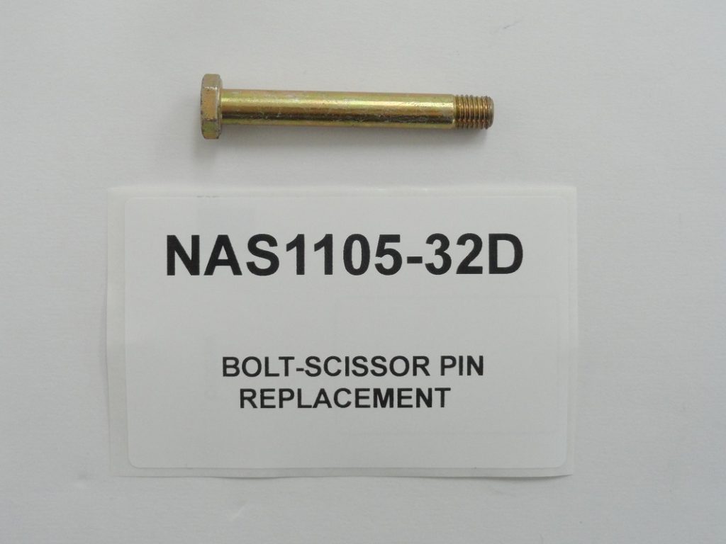 Scissor Pin Replacement Bolt NAS1105-32D - Advanced Aero Components